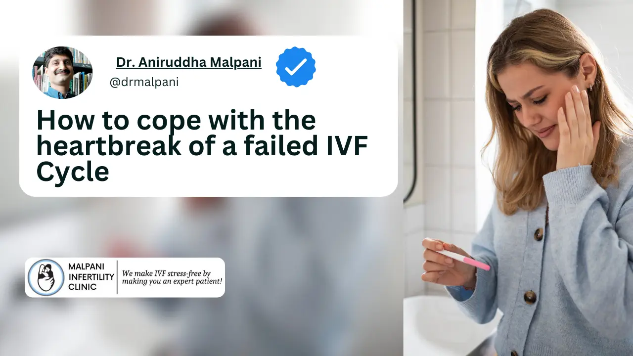 How to cope with the heartbreak of a failed IVF cycle