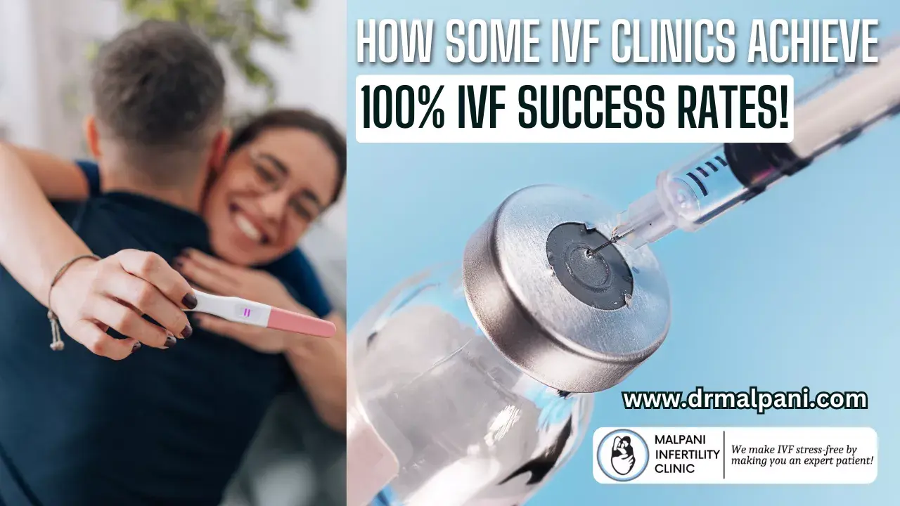 How some IVF clinics achieve 100% IVF success rates